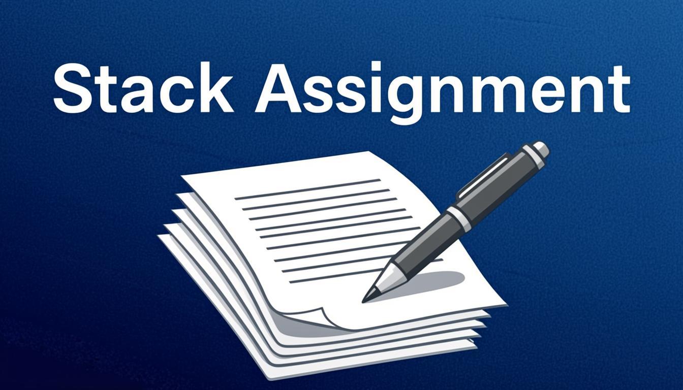 Stack Assignment - Expert Academic Writing Help & Assignment Solutions